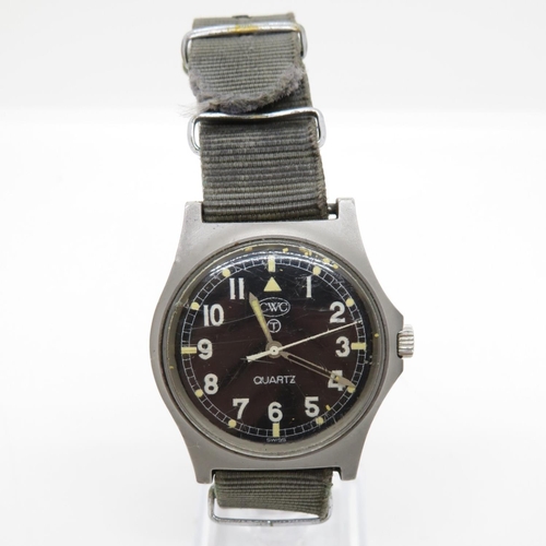 CWC Cabot Watch Company Fat Boy case gent's vintage Military Issued ...