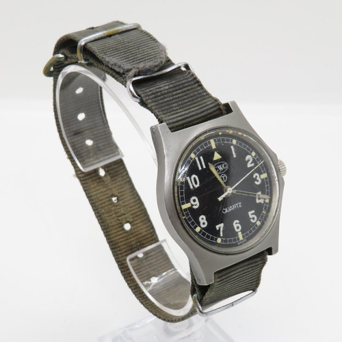 CWC Cabot Watch Company Fat Boy case gent's vintage Military Issued ...