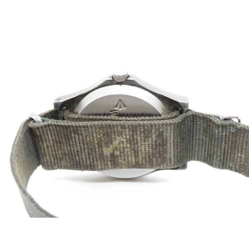 CWC Cabot Watch Company Fat Boy case gent's vintage Military Issued ...