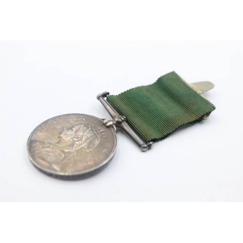 Antique Victorian Volunteer Long Service Medal Named