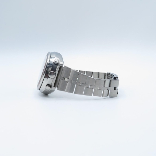 Working Seiko bull head chronograph with original strap