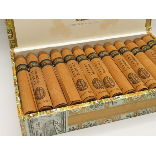 collection of havana cuban cigars full box 6 inch cigars 25 cigars in box