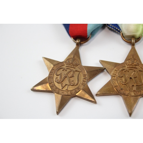 Mounted WW2 ER II Medal Group. INC Atlantic Star - France and Germany ...
