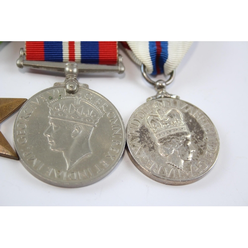 Mounted WW2 ER II Medal Group. INC Atlantic Star - France and Germany ...