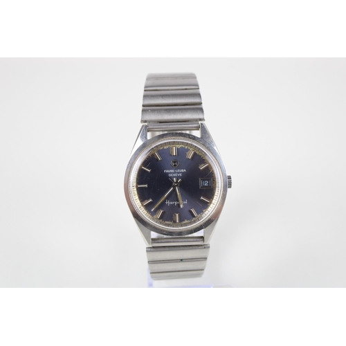 FAVRE-LEUBA GENEVE HARPOON Gents Vintage C.1970's WRISTWATCH Automatic ...