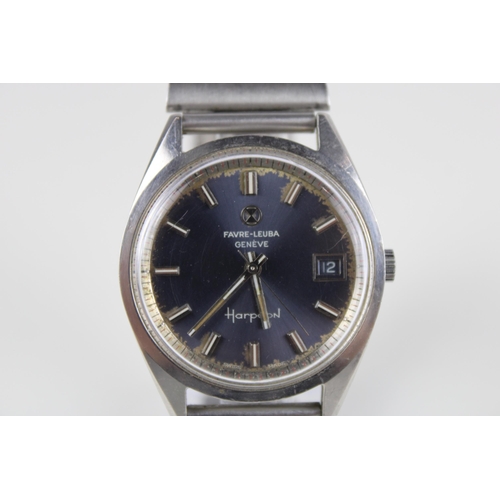 FAVRE-LEUBA GENEVE HARPOON Gents Vintage C.1970's WRISTWATCH Automatic ...