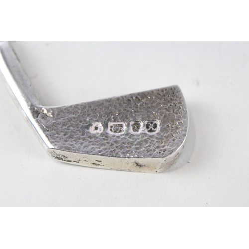 Vintage Hallmarked 1997 London Sterling Silver Novelty Golf Letter Opener (76g)