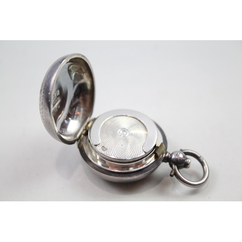 Victorian 1901 Birmingham Sterling Silver Single Sovereign Case (16g)