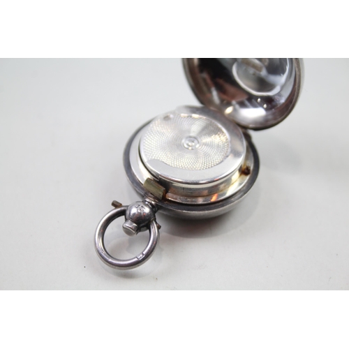 Victorian 1901 Birmingham Sterling Silver Single Sovereign Case (16g)