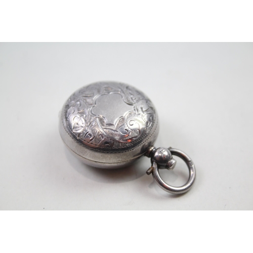 Victorian 1901 Birmingham Sterling Silver Single Sovereign Case (16g)