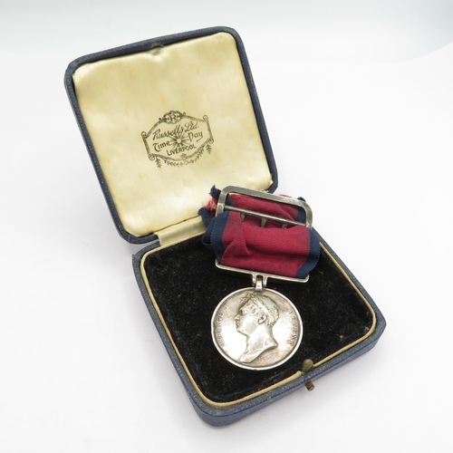 An original Waterloo medal made out to Lieut. Francis Burgess of the ...