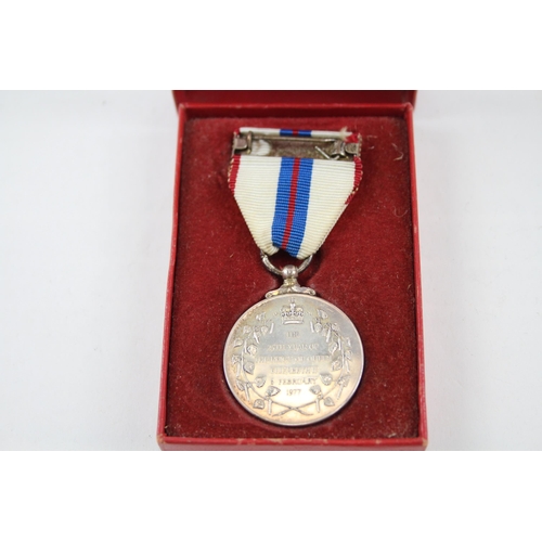 Boxed ER.II 1977 Silver Jubilee Medal