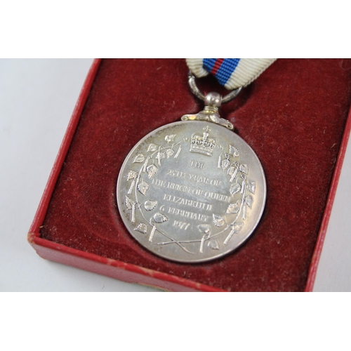 Boxed ER.II 1977 Silver Jubilee Medal