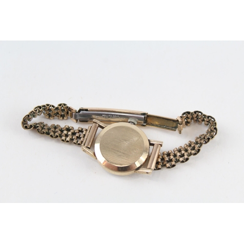 Women's Vintage Omega 9ct Gold WRISTWATCH Hand-Wind WORKING