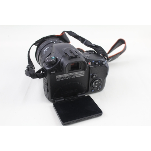 Sony A65 DSLR Digital Camera Working w/ Sigma 10-20mm F/4-5.6 DC