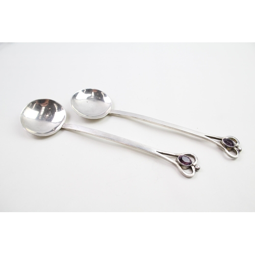 2 x Arts & Crafts Albert Edward Bonner 1913 London Sterling Silver ...