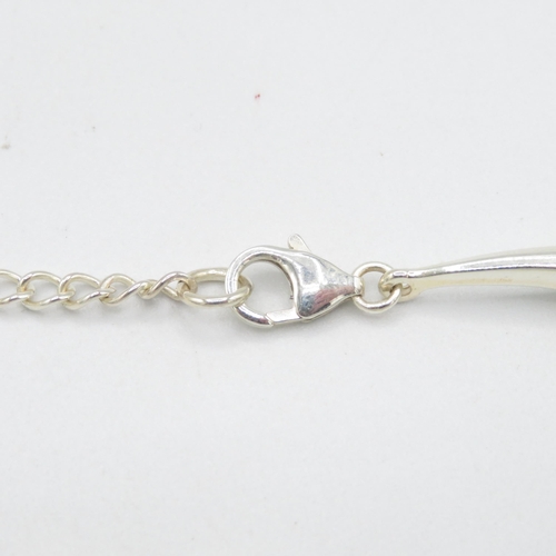 HM 925 Sterling Silver Stirrup Link design bracelet in excellent ...