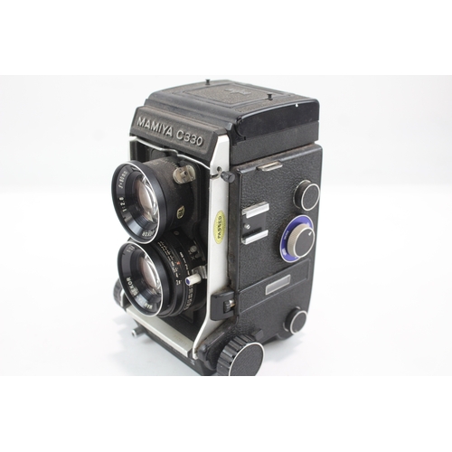 Mamiya C330 Professional Medium Format Twin Lens Camera Working w/ 80mm ...