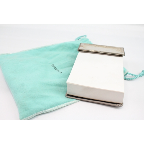 1999 TIFFANY & CO. Stamped .925 Sterling Silver Notepad Topper (38g)