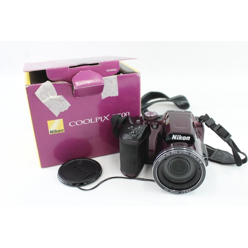 Nikon Coolpix B500 Digital Bridge Camera w/ 40x Optical Zoom