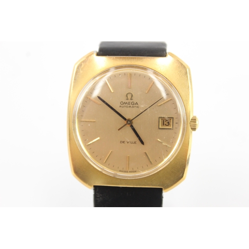 Omega De Ville Octagon Case Watch Automatic WATCH RUNS