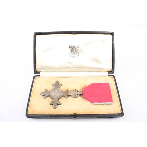 Boxed Civil MBE Medal By Royal Mint