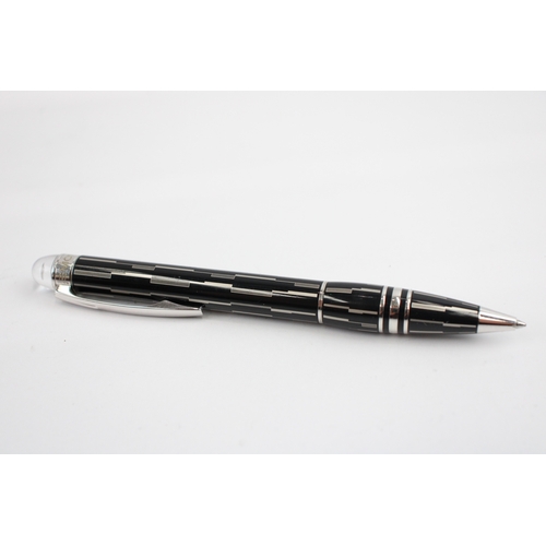 Montblanc Starwalker Black & Grey Stripe Ballpoint Pen / Biro WRITING ...