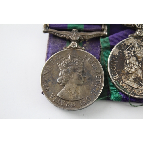 ERII Medal Pair GSM Cyprus & 5 Clasp CSM, GSM 23430663 Fus N. Gawler R ...