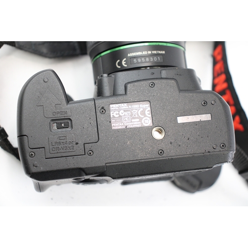 Pentax K100 D DSLR Digital Camera w/ SMC Pentax-DA 18-55mm F/3.5-5.6 AL