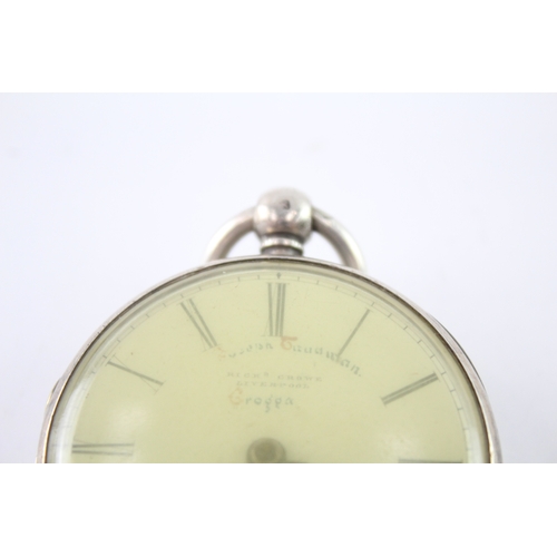 925 Silver Fusee Chain Pocket Watch Key-Wind SPARES & REPAIRS