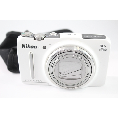 Nikon Coolpix S9700 Digital Compact Camera w/ Nikkor 30x Wide Lens