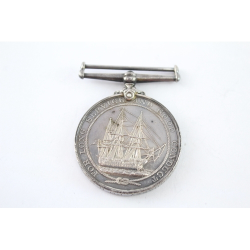 GV Navy Long Service Medal 198554 P.O HMS Glasgow