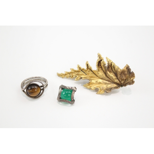 Collection of Sterling Silver Scandinavian Jewellery inc. Flora Danica ...