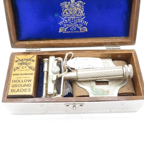 Vintage Wilkinson Sword 1920s Shaver Kit with Strop in Original Box (355g)