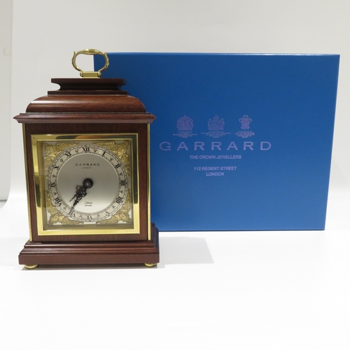 Garrard Carriage Clock in Original Presentation Box with Certificate of ...