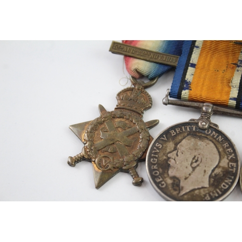 WW1 1914-15 Star Trio & Death Plaque Named- 14621 Pte Angus McArthur R ...