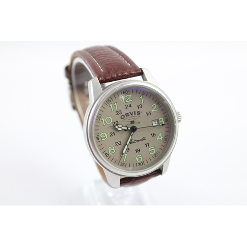 Orvis Field Style Watch Automatic Working