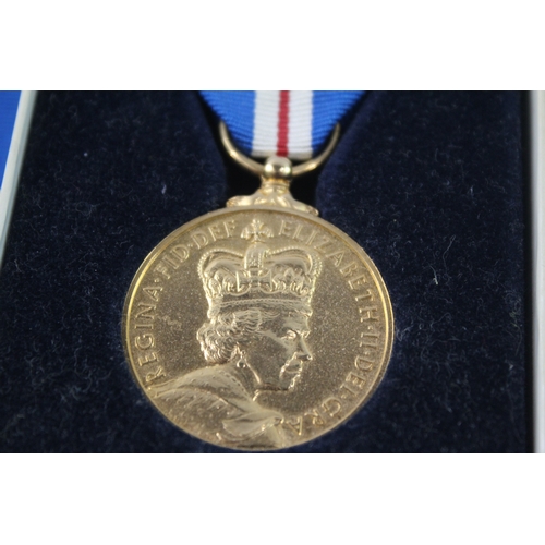 Boxed ER II Queens 2002 Golden Jubilee Medal