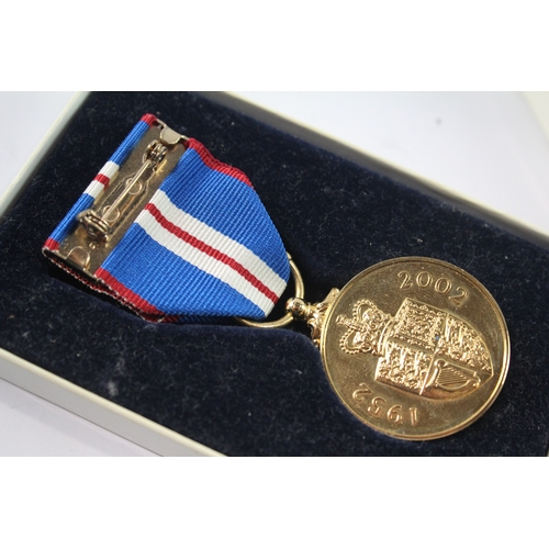 Boxed ER II Queens 2002 Golden Jubilee Medal