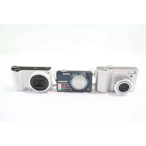 Samsung Digital Compact Cameras Working Inc WB200F, ST65 & S1050 x 3