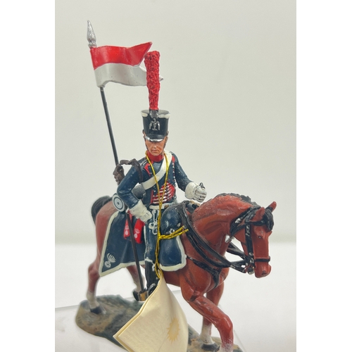11 Del Prado collectors die cast metal mounted soldiers, representing ...