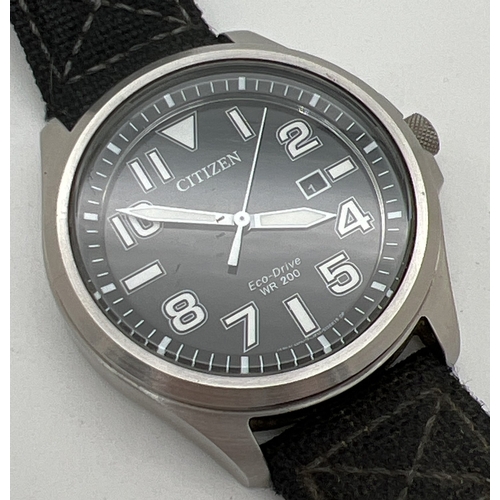 A men's Citizen Eco-Drive Pro Master J810-S095905 divers watch with ...