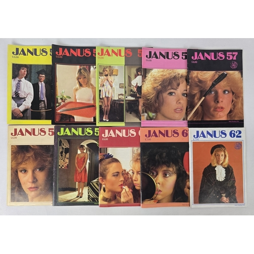 10 vintage 1980's issues of Janus special interest adult spanking ...