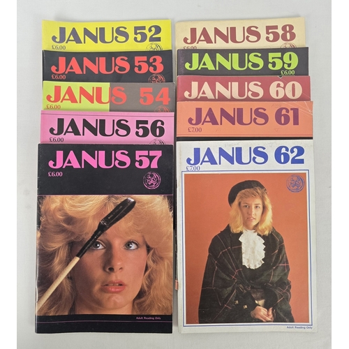 10 vintage 1980's issues of Janus special interest adult spanking ...