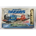 A boxed Matchbox Railways panel system battery operated train set TN100 ...