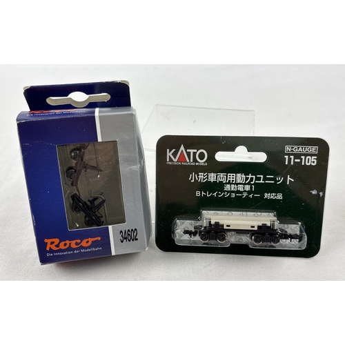 2 boxed model railway accessories, as new. A Kato N gauge motorised ...