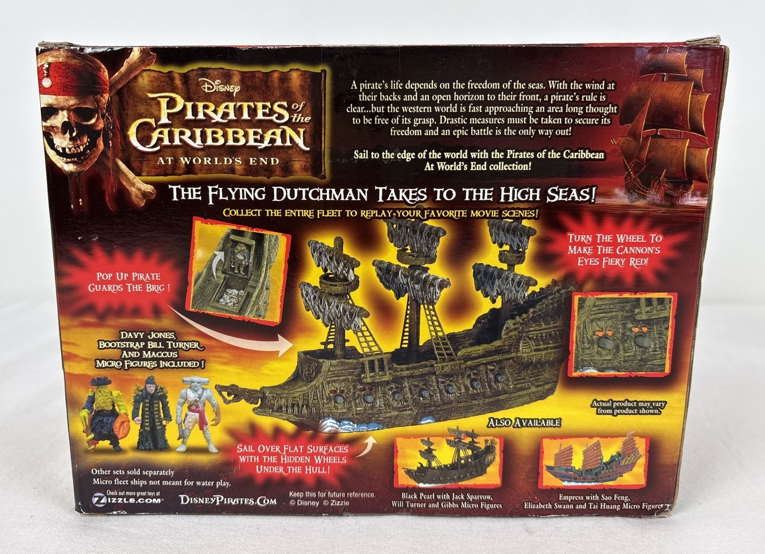 A Disney Pirates Of The Caribbean At World's End Pirate Fleet Black ...