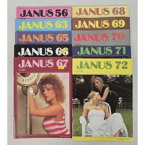 10 vintage 1980's issues of Janus special interest adult spanking/C.P ...