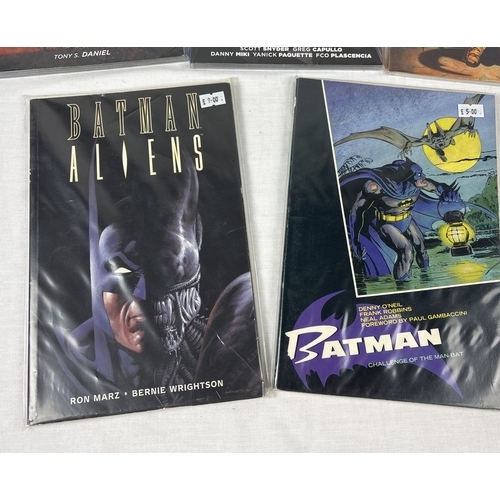 8 Batman comic book one-shots and graphic novels by DC Comics and Titan ...