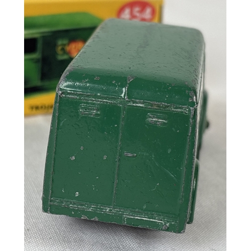 A vintage 1950's Dinky Toys diecast model of a Trojan 15 cwt van with ...